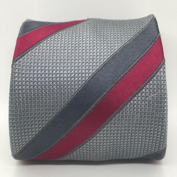 Donald Trump | Accessories | Donald J Trump Red Gray Striped President ...